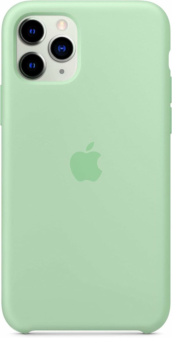 Apple iPhone 11 Pro Beryl Silicone Case – Slim Fit, Wireless Charging ...