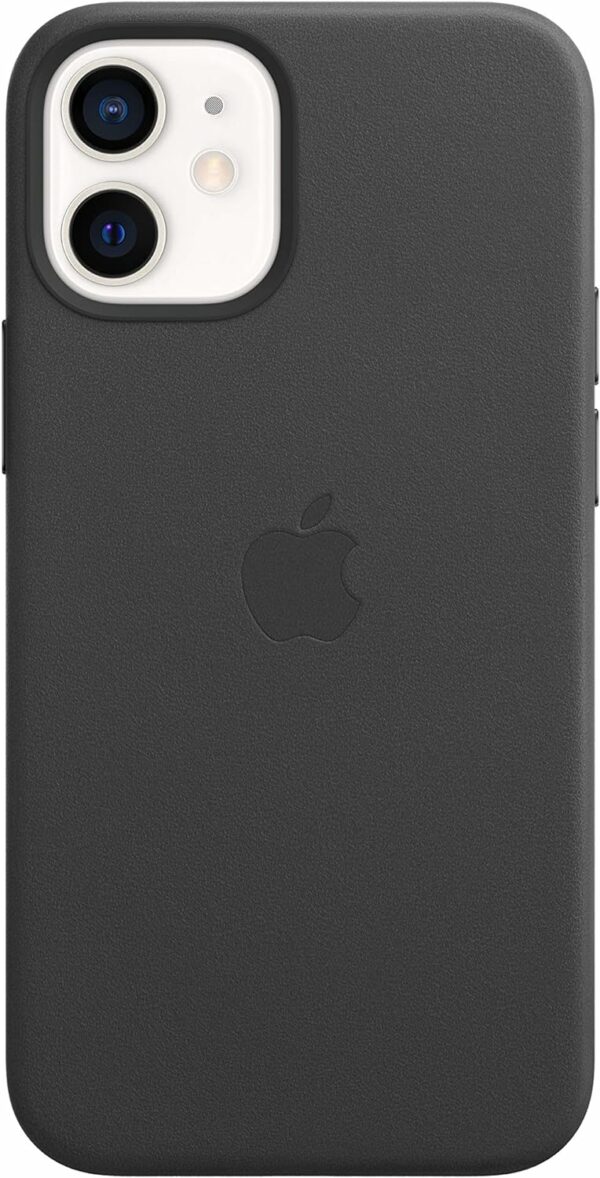 Apple iPhone 12 Mini Leather Case with MagSafe - Black: Detailed Review ...